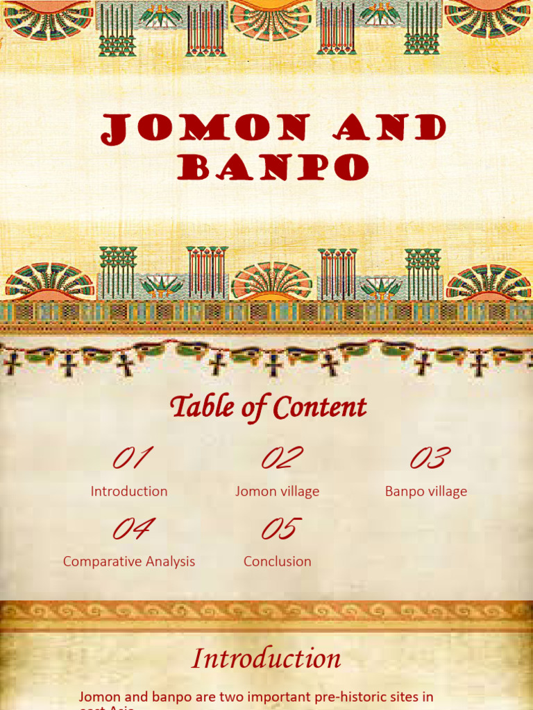 Jomon vs. Banpo: Prehistoric Cultures Explained | PDF