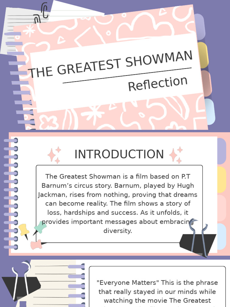 Embracing Diversity in The Greatest Showman | PDF