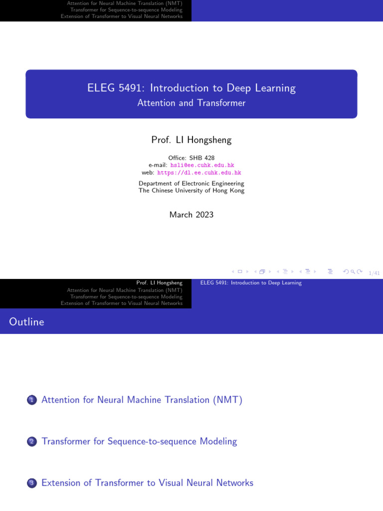 attention_transformer | PDF | Deep Learning | Cognitive Science