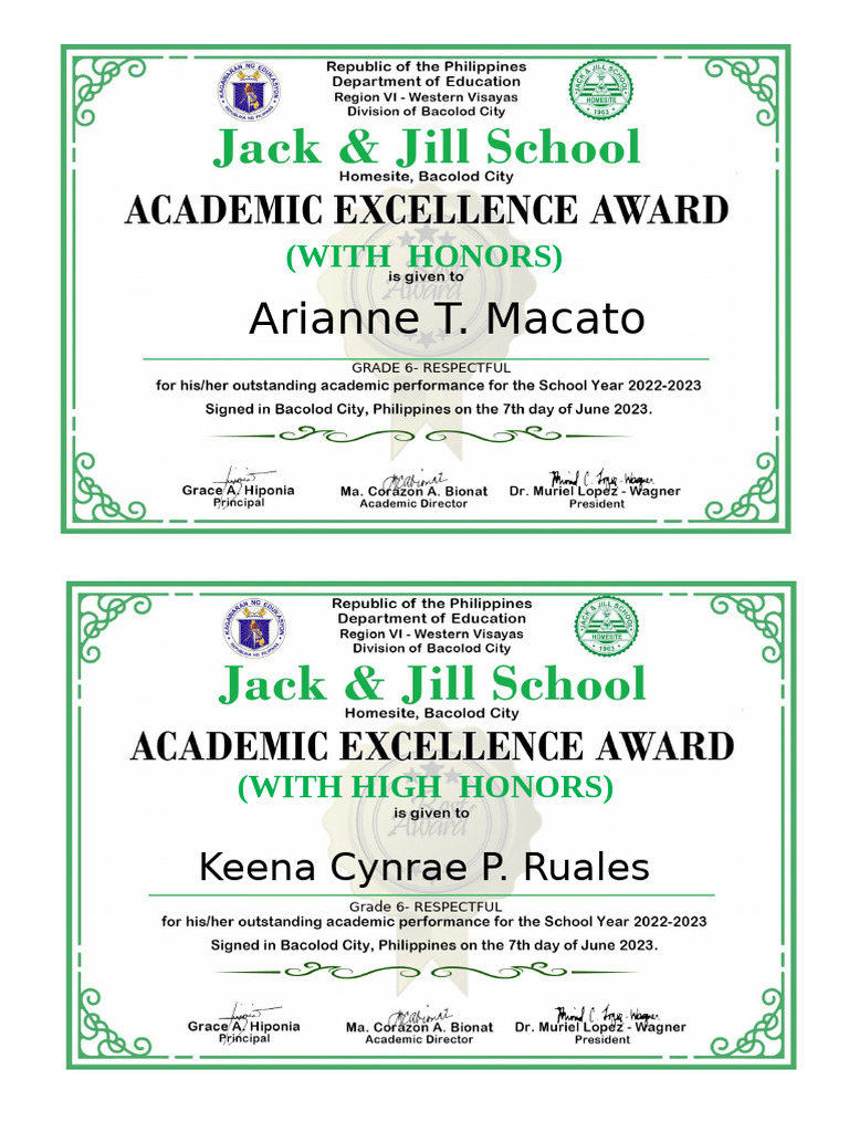 6 COM Excellence Award | PDF