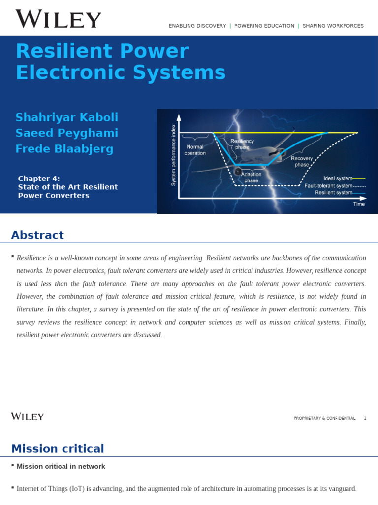 Resilient Power Converters Overview | PDF | High Voltage Direct Current ...