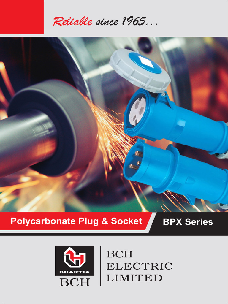 BPX Series Industrial Plugs & Sockets | PDF | Electrical Connector ...