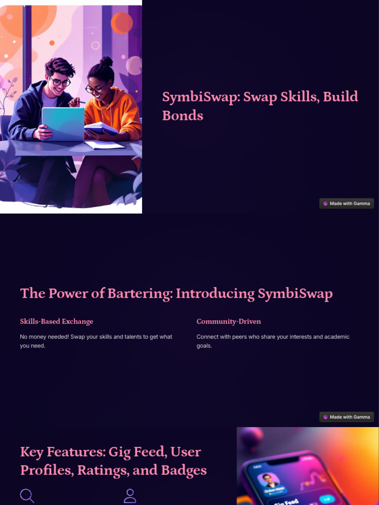 SymbiSwap Swap Skills Build Bonds | PDF