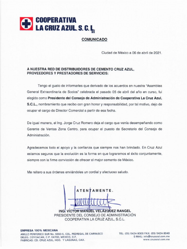 Comunicado | PDF