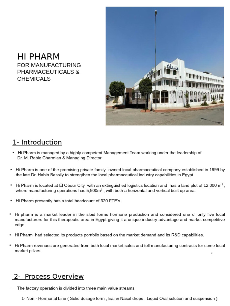 Hi Pharm: Growth and Expansion Plans | PDF | Pharmacology ...
