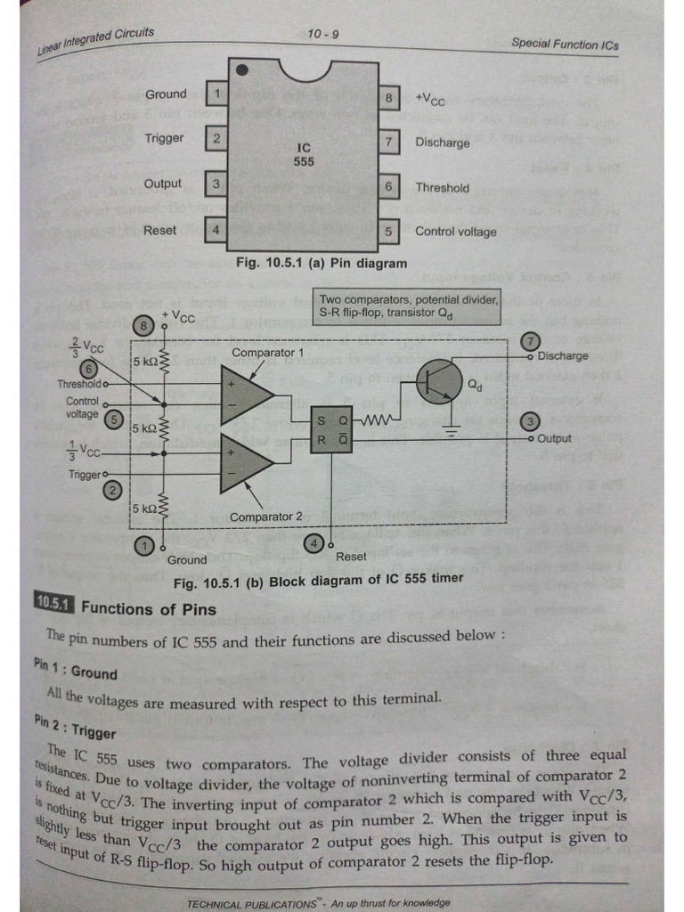 Ic 555 Timer | PDF