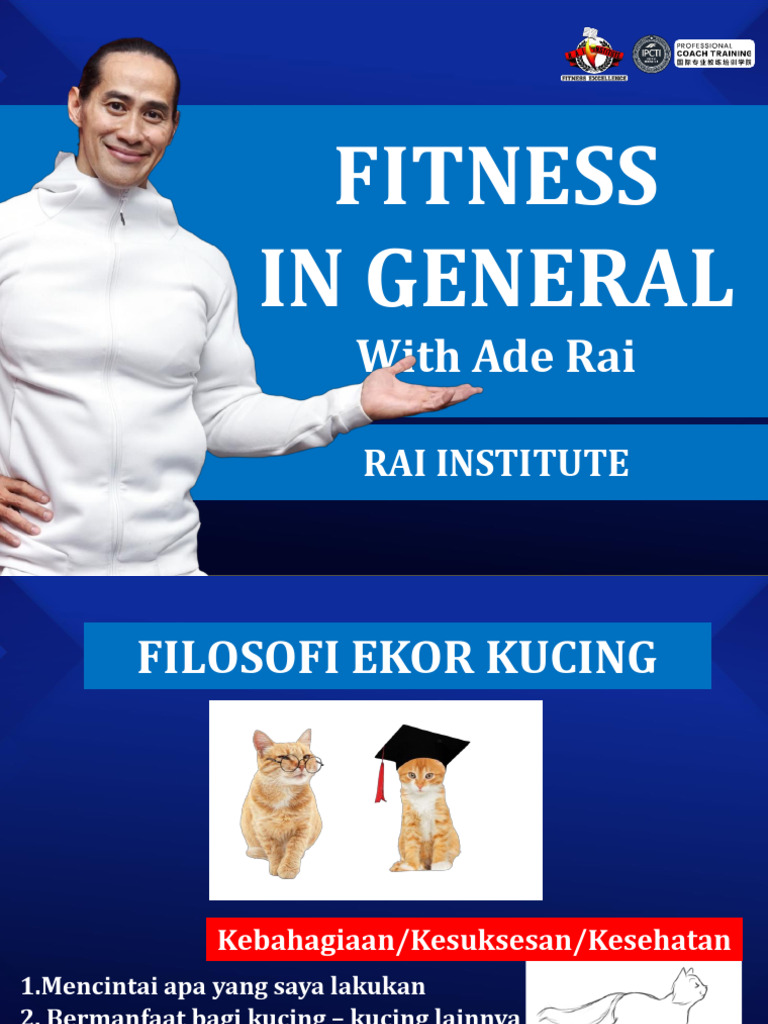 Program Latihan Fitness Ade Rai | PDF