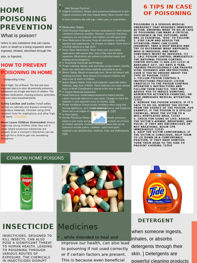 Home Poisoning Prevention | PDF | Poison