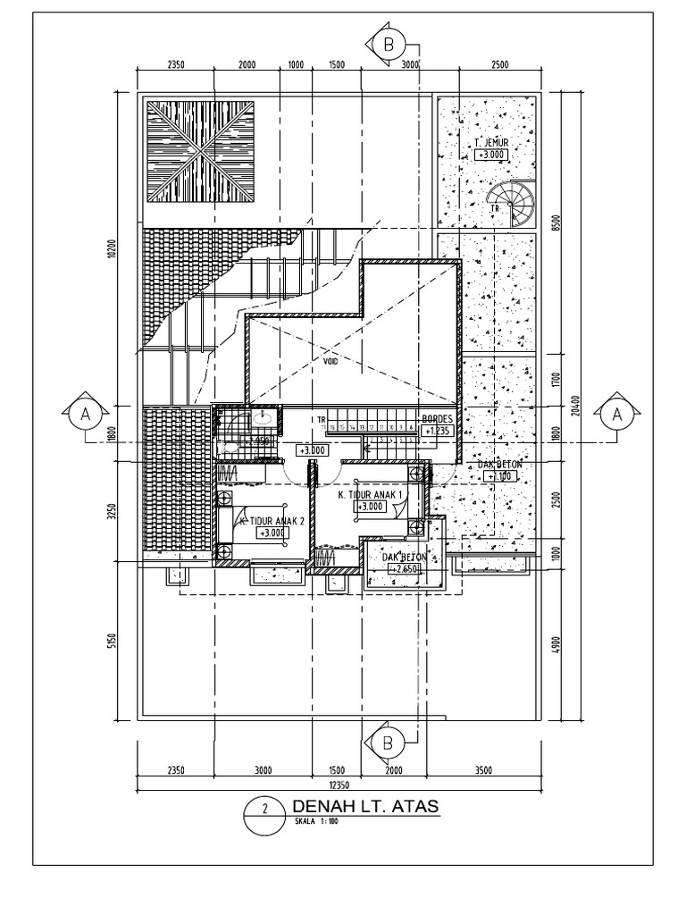 Denah Lantai 2 | PDF