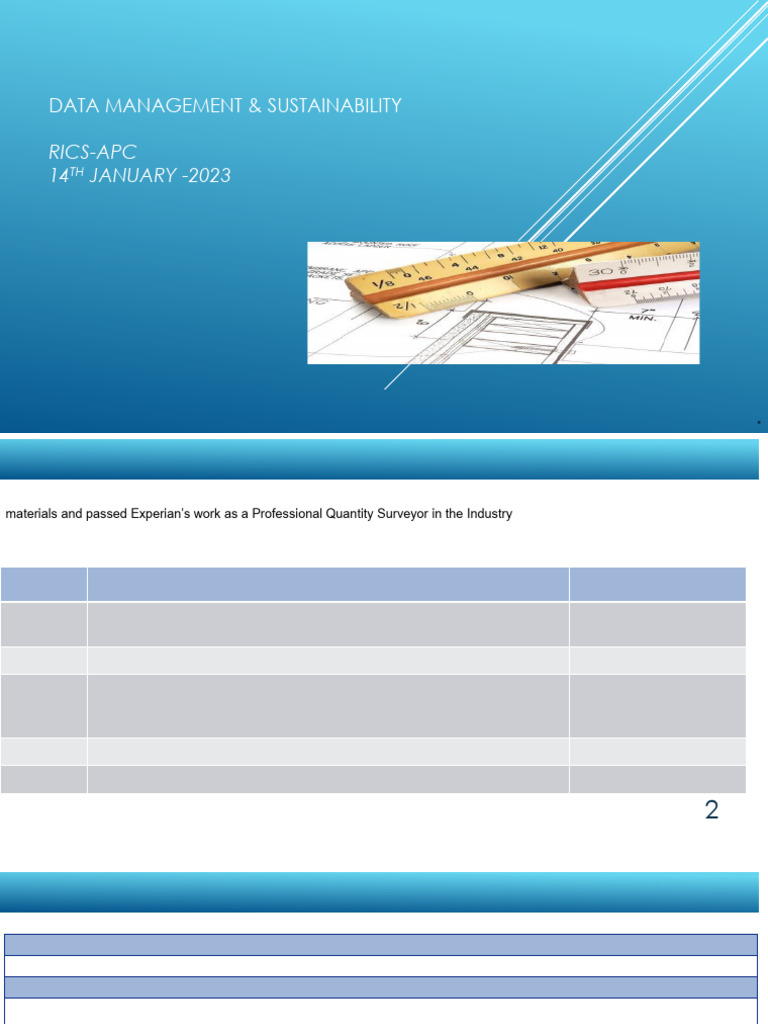 CPD 14 Data Management Sustainability | PDF | Recycling | Waste