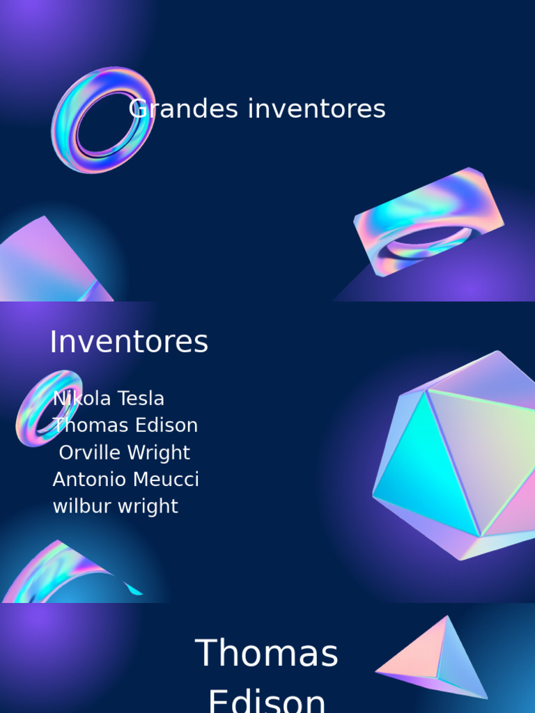 Grandes Inventores | PDF