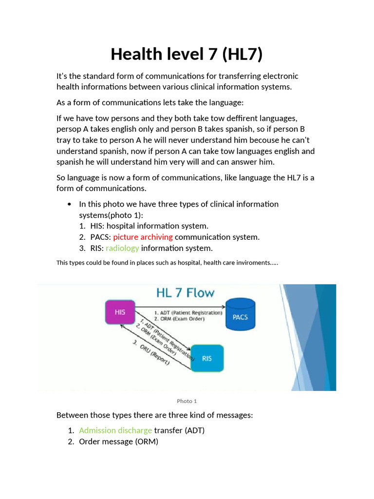 Health level 7 | PDF