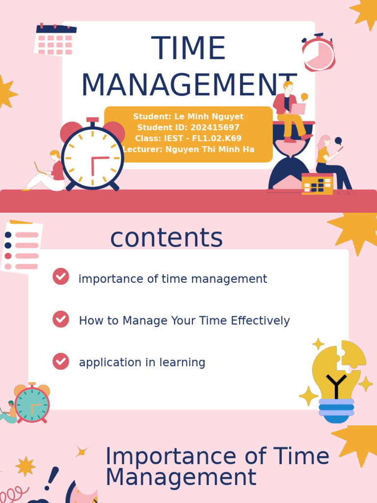 Effective Time Management Strategies | PDF