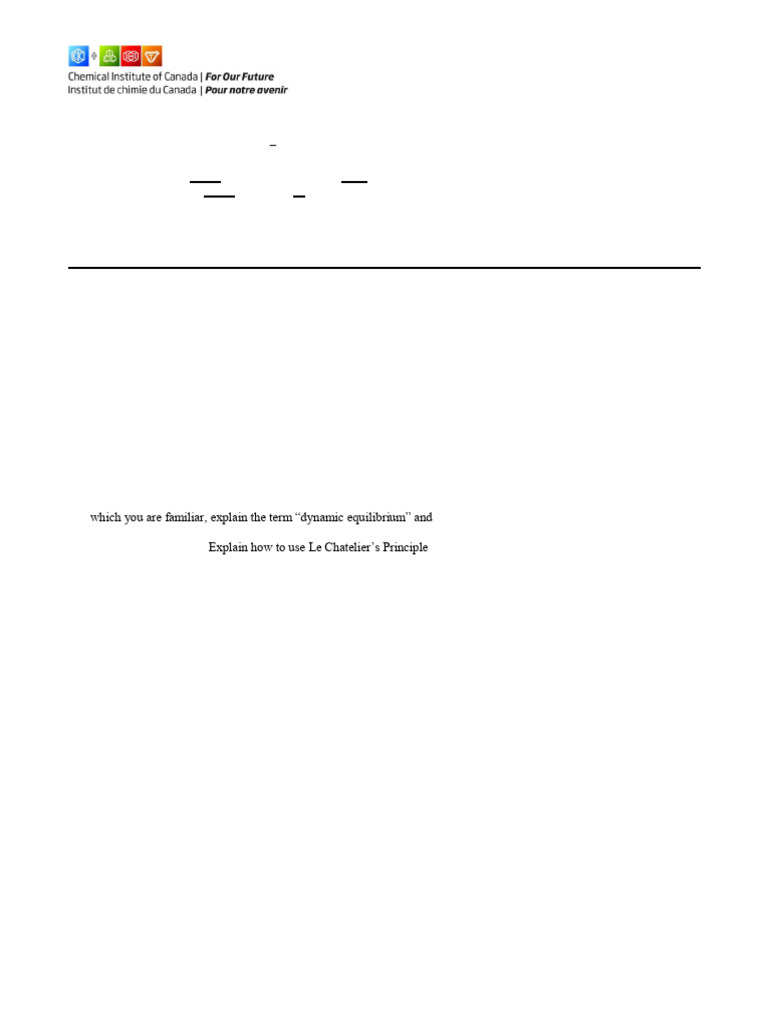 CCC PTB 2022 ENG Final 2 | PDF | Chemical Equilibrium | Chemistry