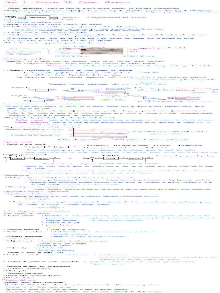 Tema 1 Control | PDF