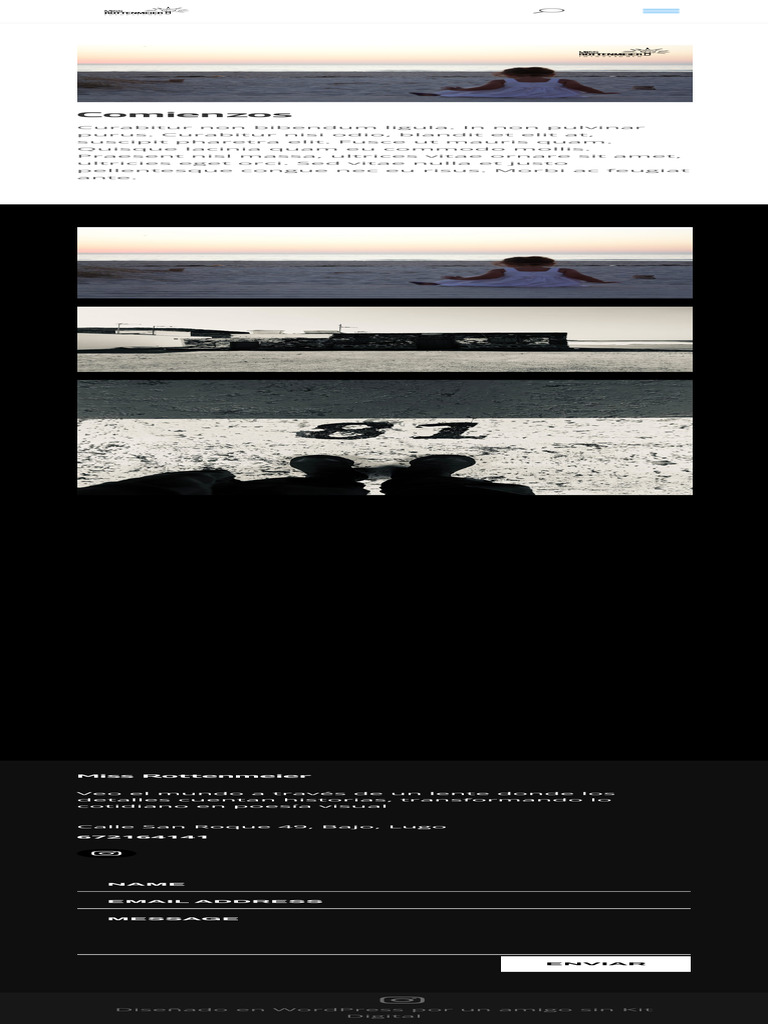 Comienzos Miss Rottenmeier Fotografía Artística en Lugo | PDF