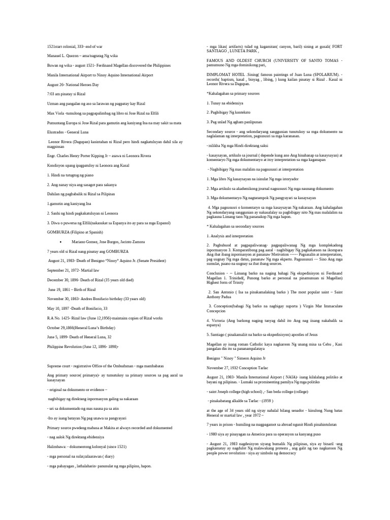 1521 Colonial Period | PDF