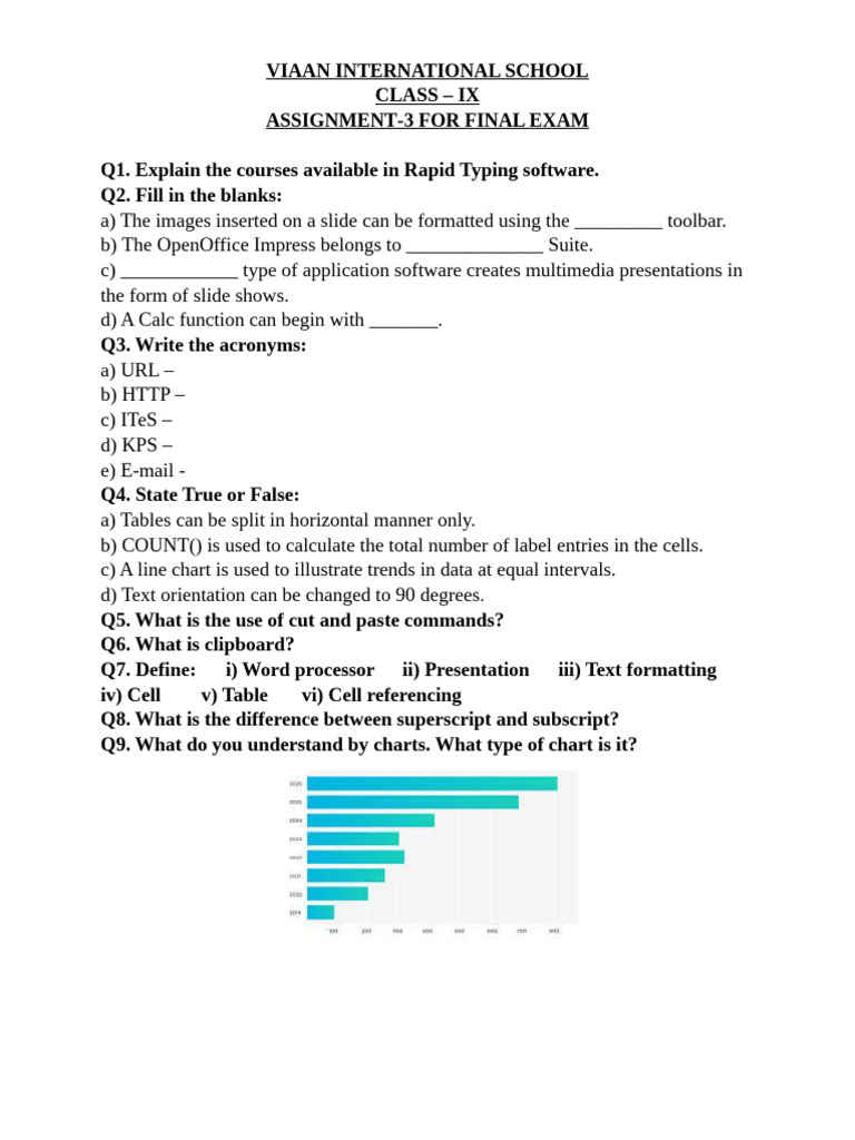 Class 9 Assignment 3 (1) | PDF