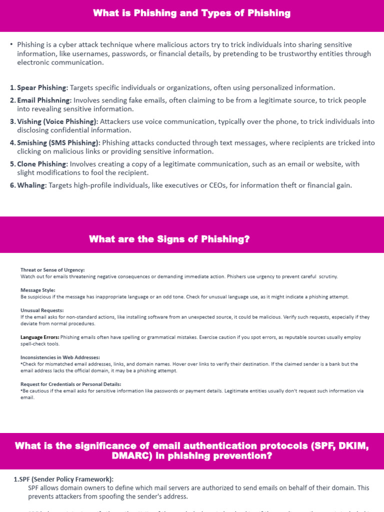 Phishing Interview Q and A | PDF | Phishing | Computer Security