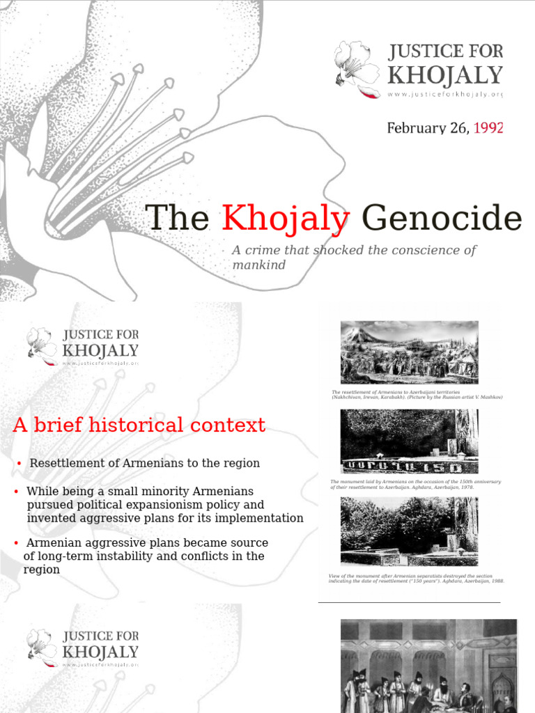 Genocide Presentation | PDF | Azerbaijan | Human Rights Abuses