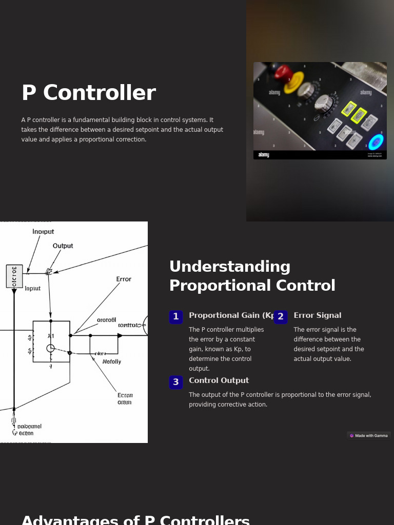 P Controller | PDF | Control Theory | Applied Mathematics