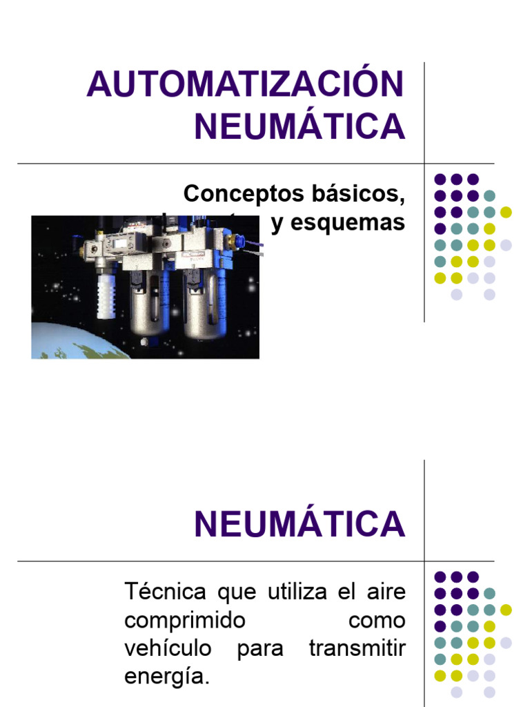 Automatización Neumática: Guía Completa | PDF | Neumática | Presión