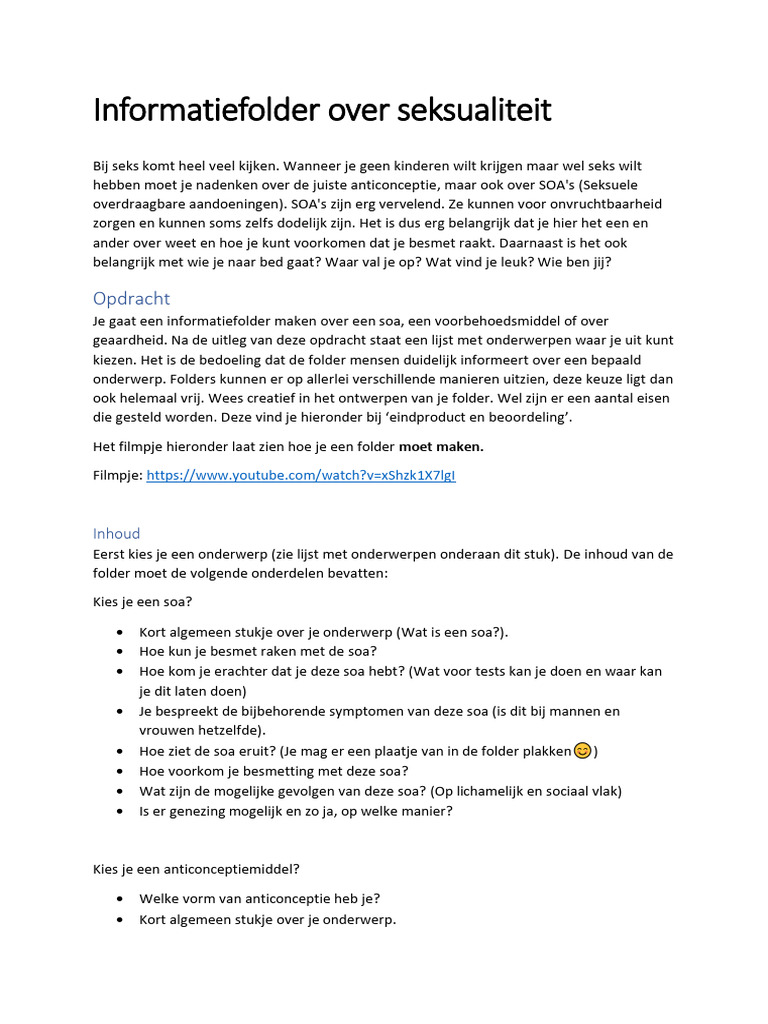 Eindopdracht Voortplanting | PDF
