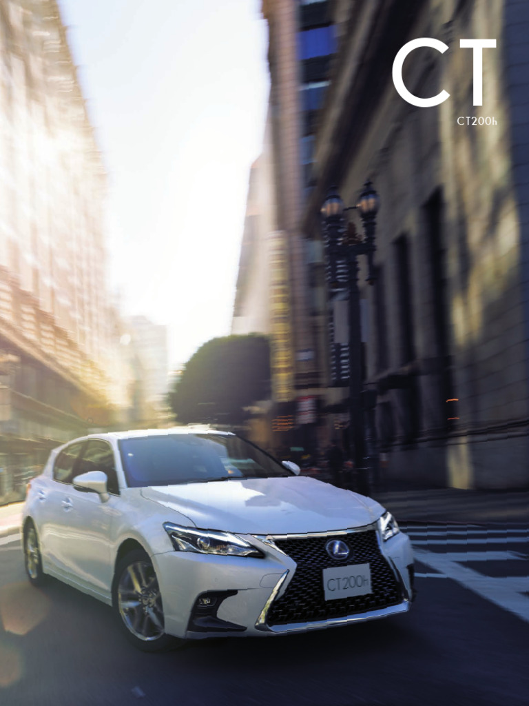 Lexus CT 2020 JPN - p01 | PDF