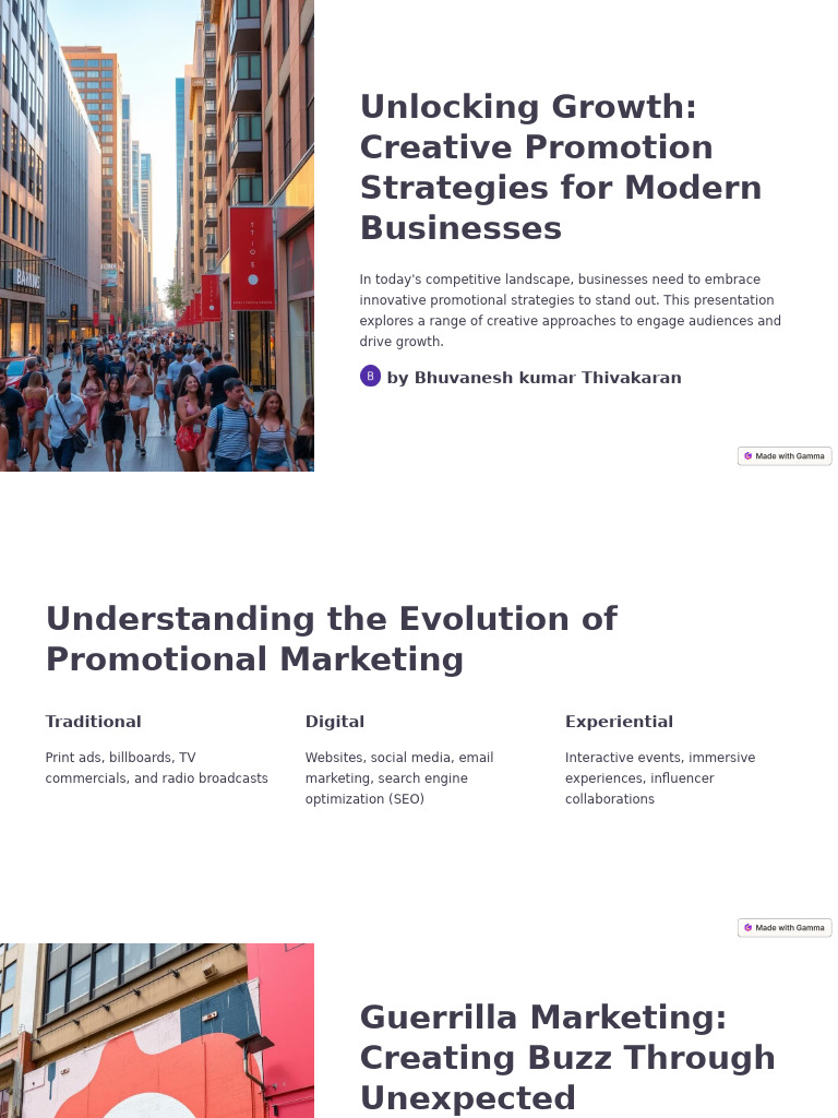 Unlocking Growth Creative Promotion Strategies For Modern Businesses ...