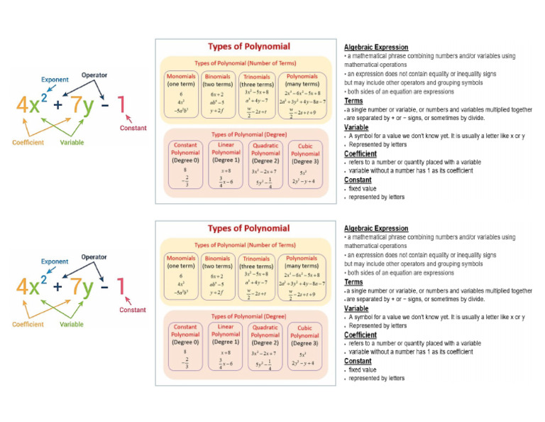 Review Basic Algebra 1 | PDF