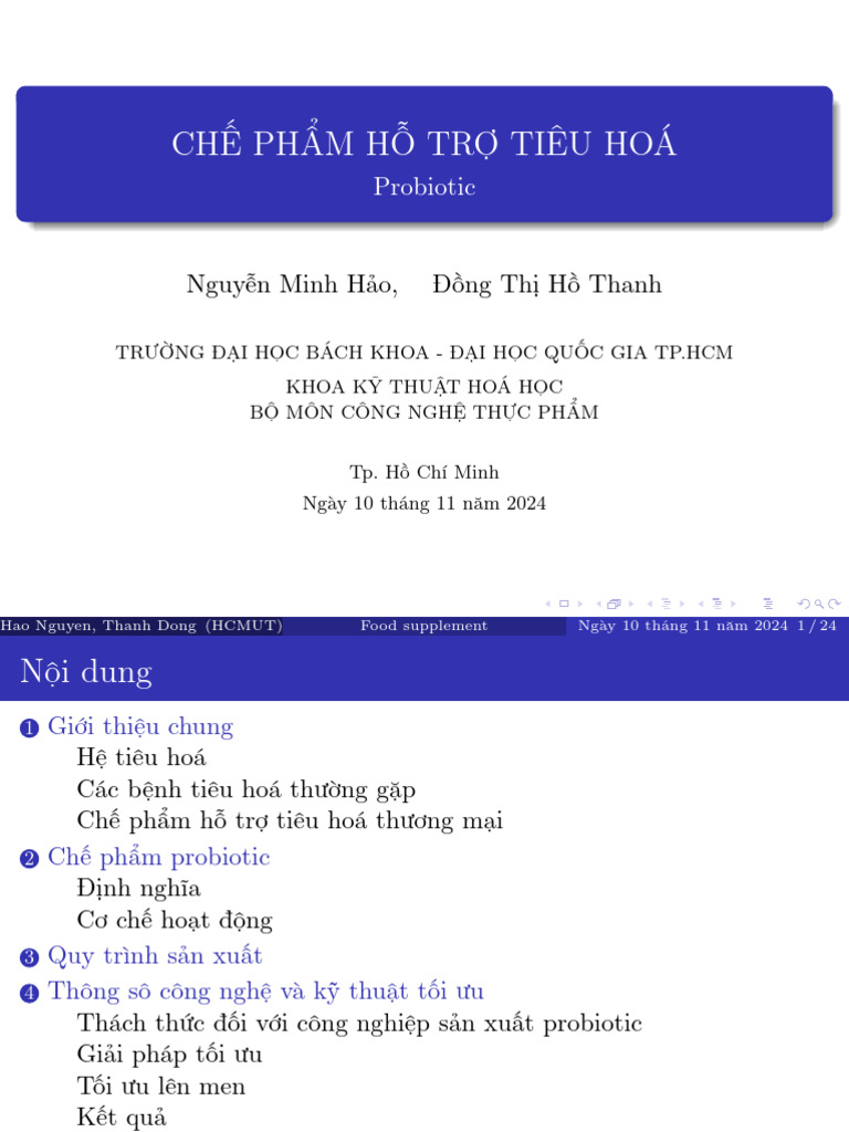 TRINH BAY TL1-CH3551-N.M.HAO-D.T.H.THANH-CHE PHAM HO TRO TIEU HOA | PDF