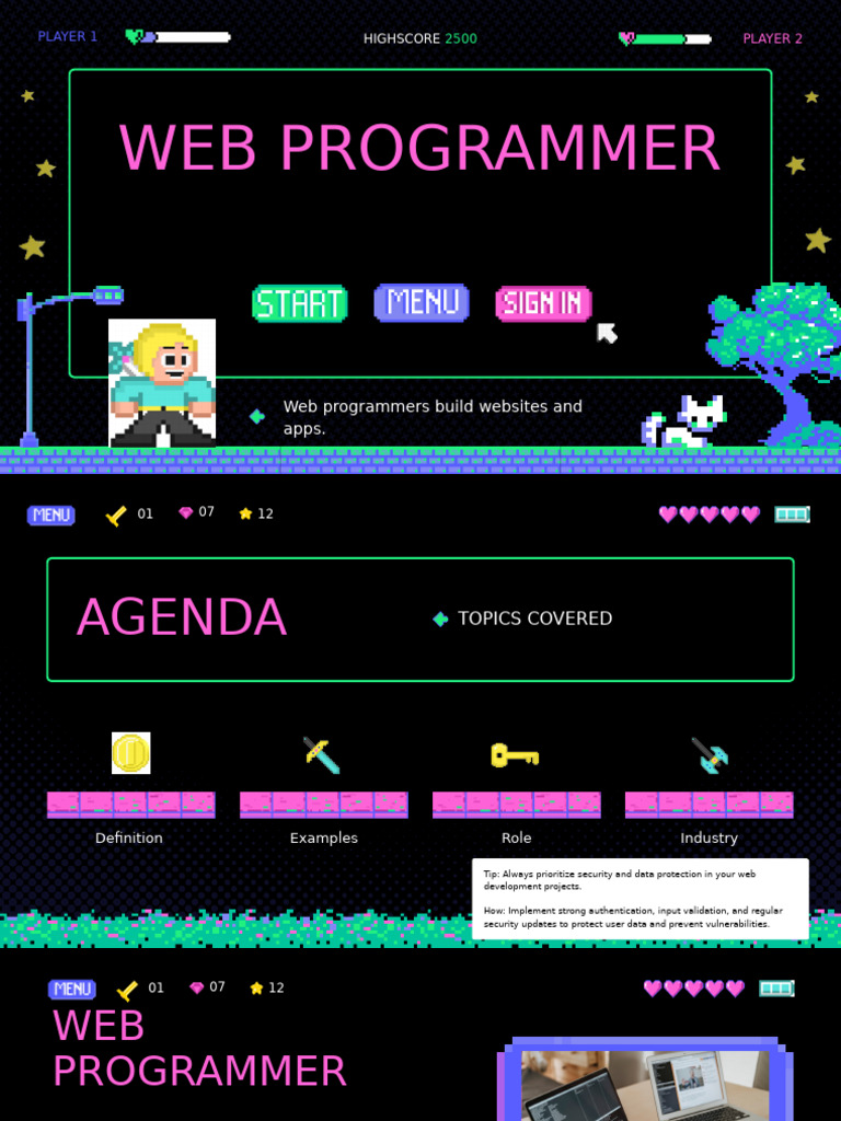 Web Programmer TLE Group 2 - 20240819 - 190947 - 0000 | PDF | World Wide Web | Internet & Web