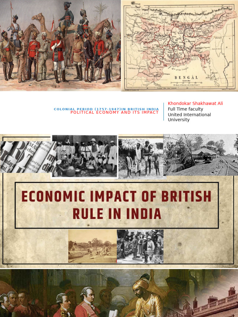 British Colonial Rule in India (1757-1947) | PDF | Partition Of India