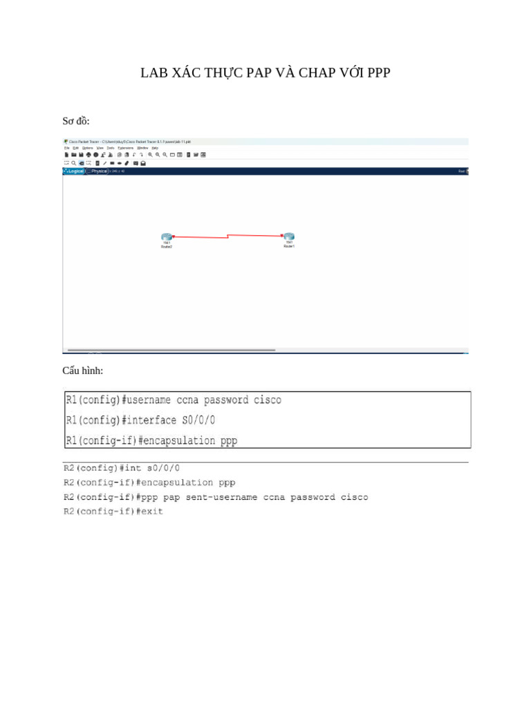 Lab Xác TH C Pap Và Chap V I PPP | PDF