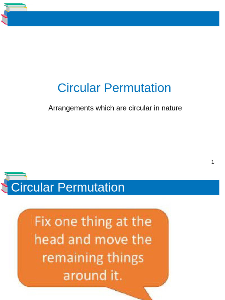 Math 10 3.5 Circular Permutation | PDF
