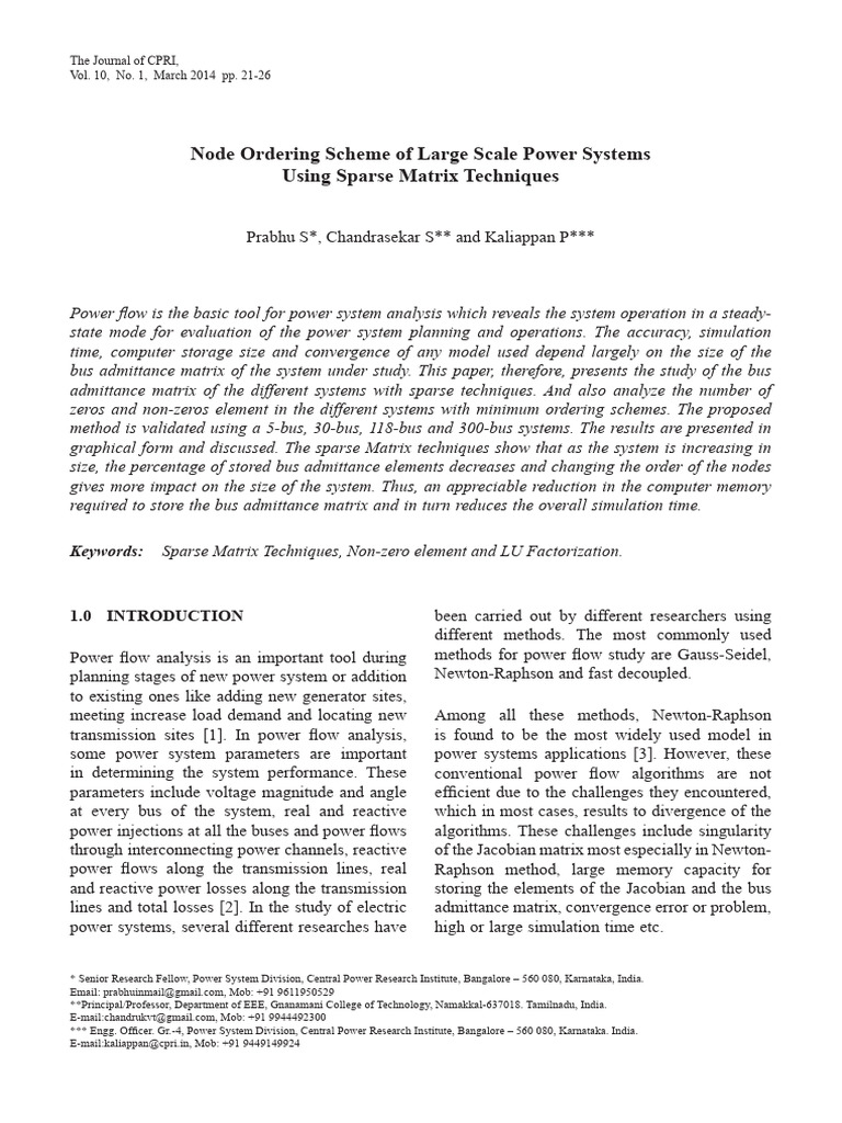 Node+Ordering+Scheme+of | PDF | Matrix (Mathematics) | Linear Algebra