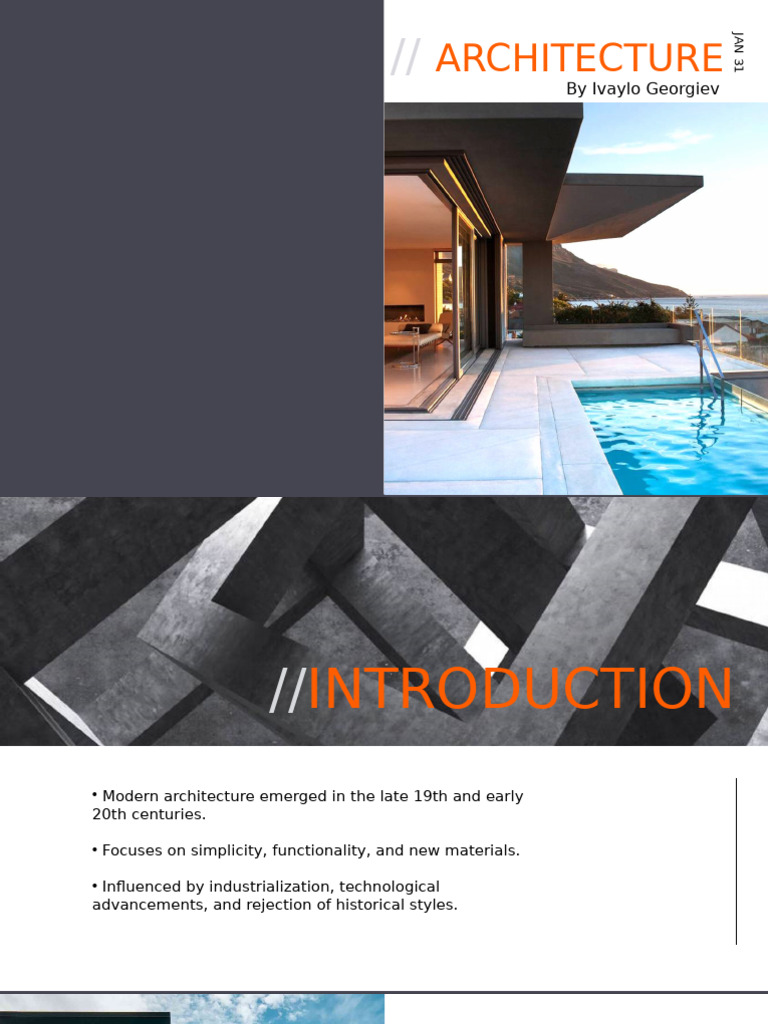 Modern Architecture - Ivaylo Georgiev | PDF | Environmental Design ...