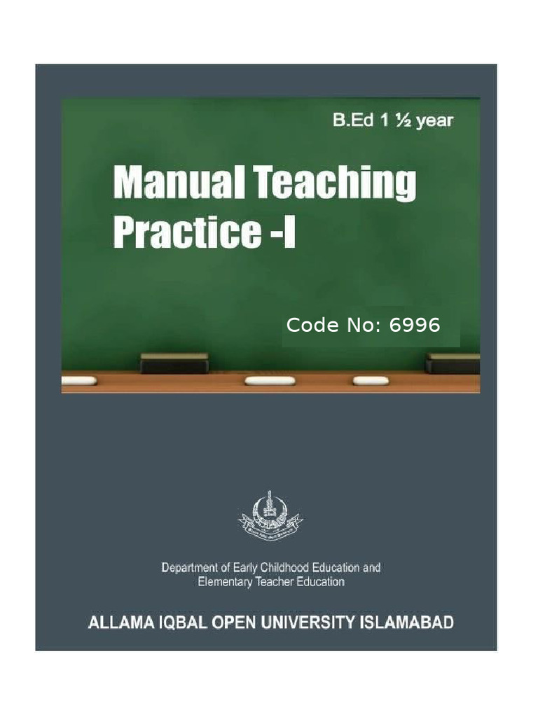 Practicum Teaching Site Guide | PDF | Teachers | Classroom Management