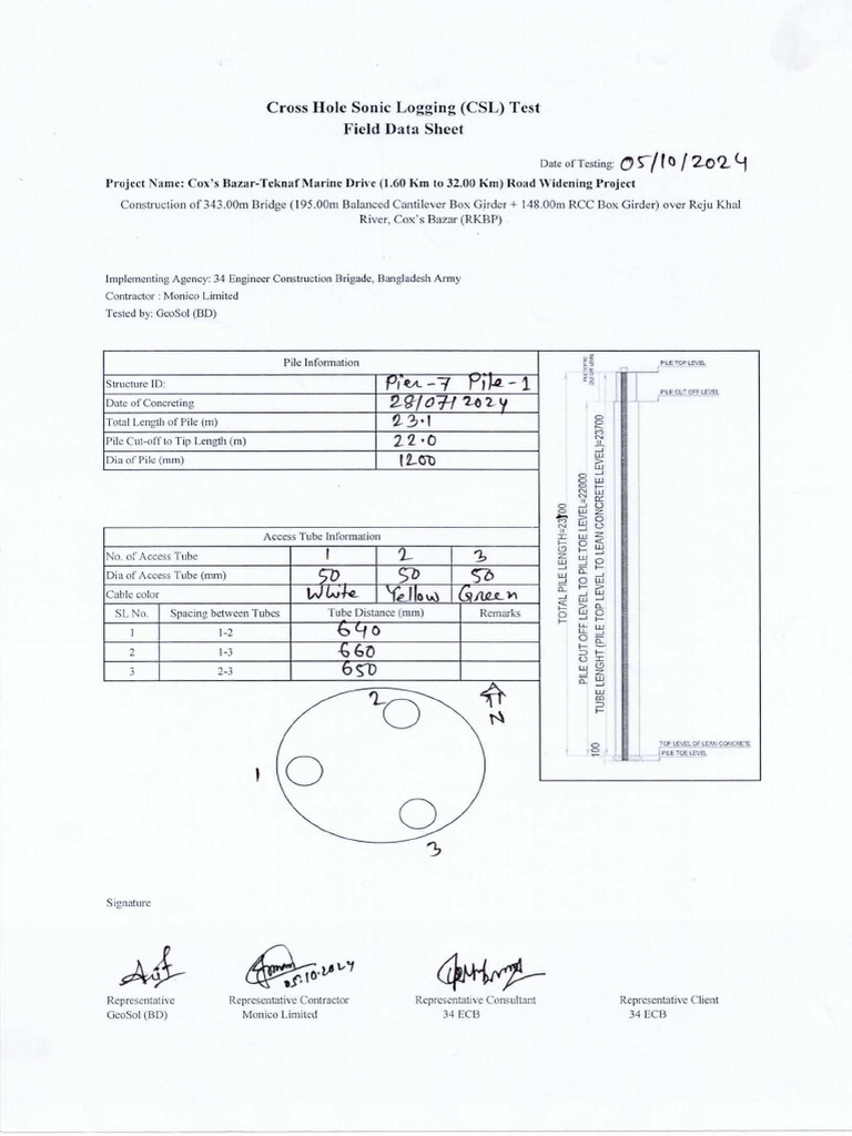 Sonic Field Data Sheet P 7 & 8 | PDF