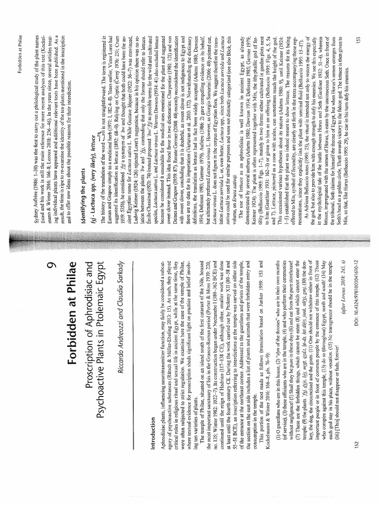 Thoughts On Aphrodisiacs and Psychoactiv | PDF