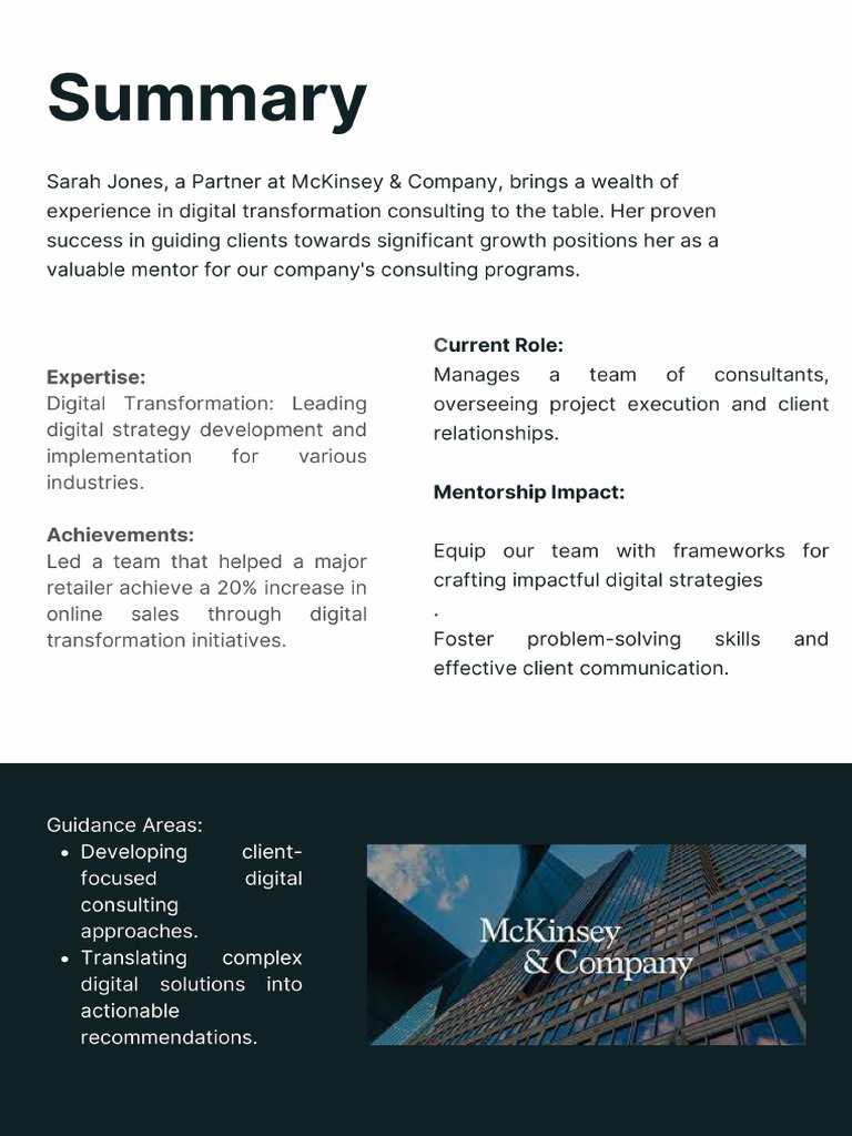 Domain of Consulting | PDF