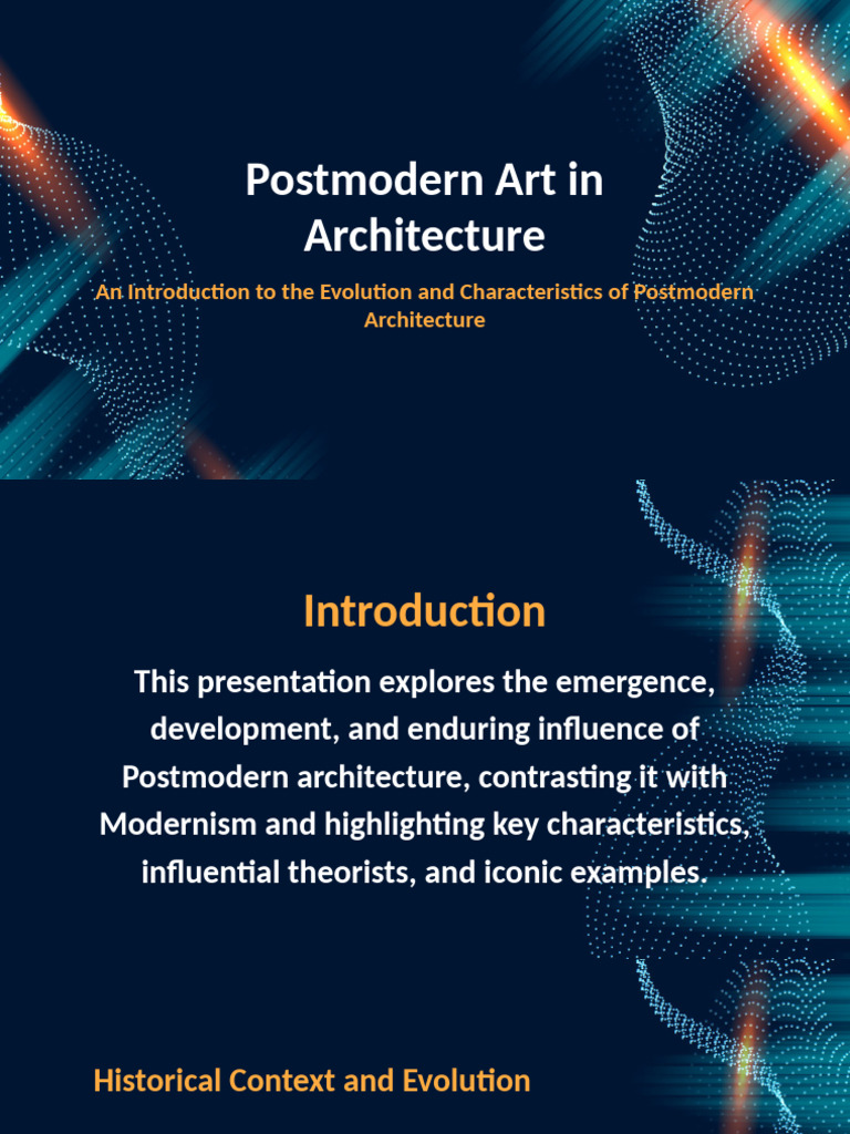 Postmodern Architecture Unveiled | PDF