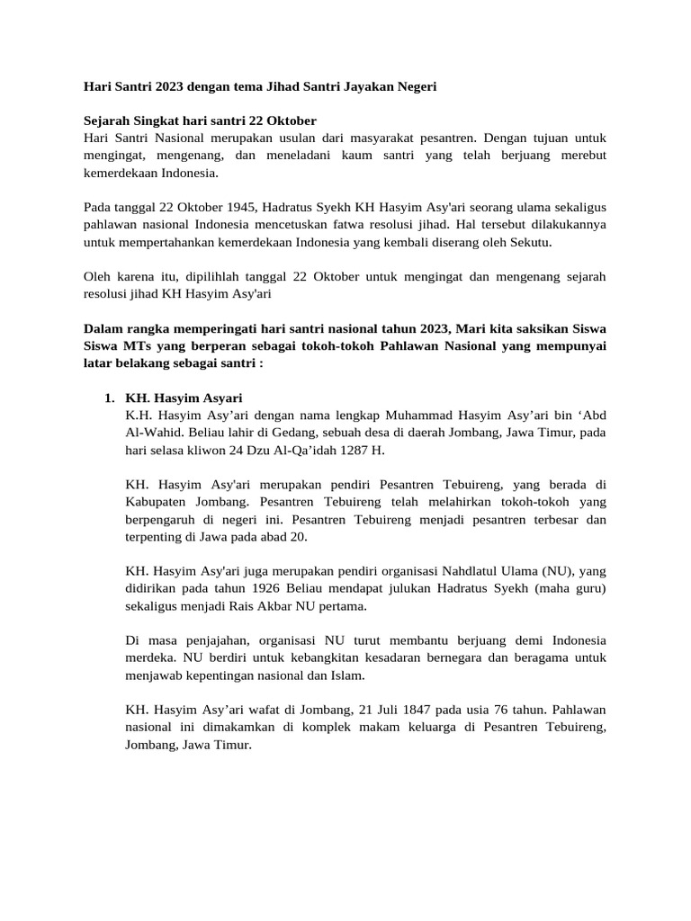 Biografi Tokoh | PDF