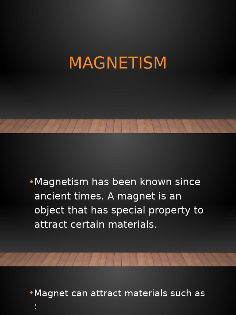 Understanding Magnetism and Types of Magnets | PDF