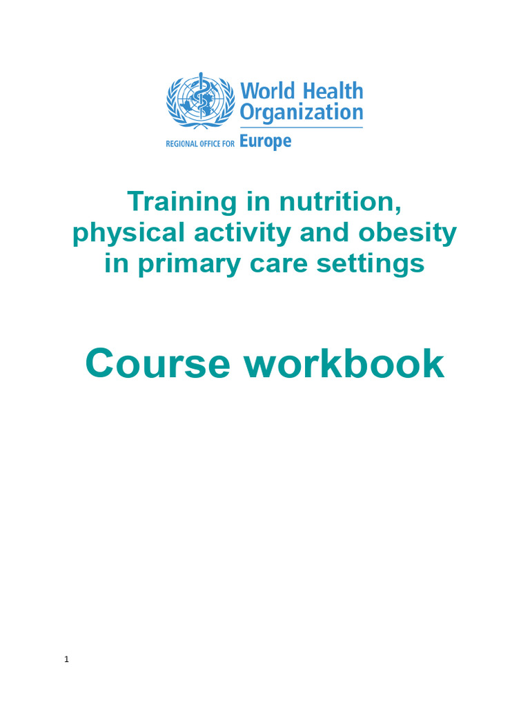 WHO-EURO-2019 Physical Activity Different | PDF | Obesity | Overweight