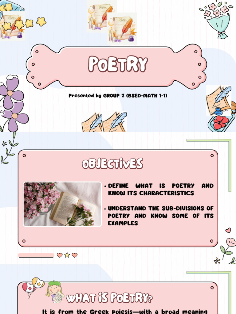 Poetry | PDF | Poetry | Metre (Poetry)