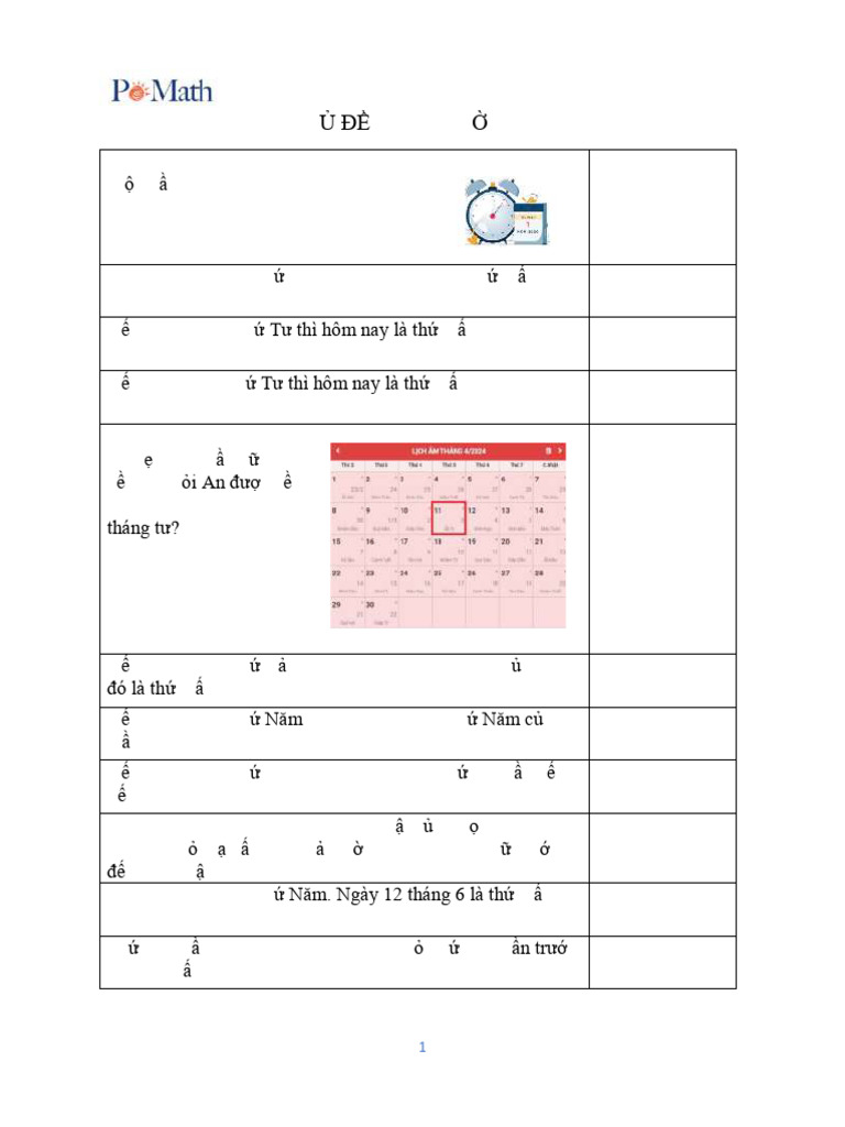 Bài Toán TH I Gian 2 | PDF