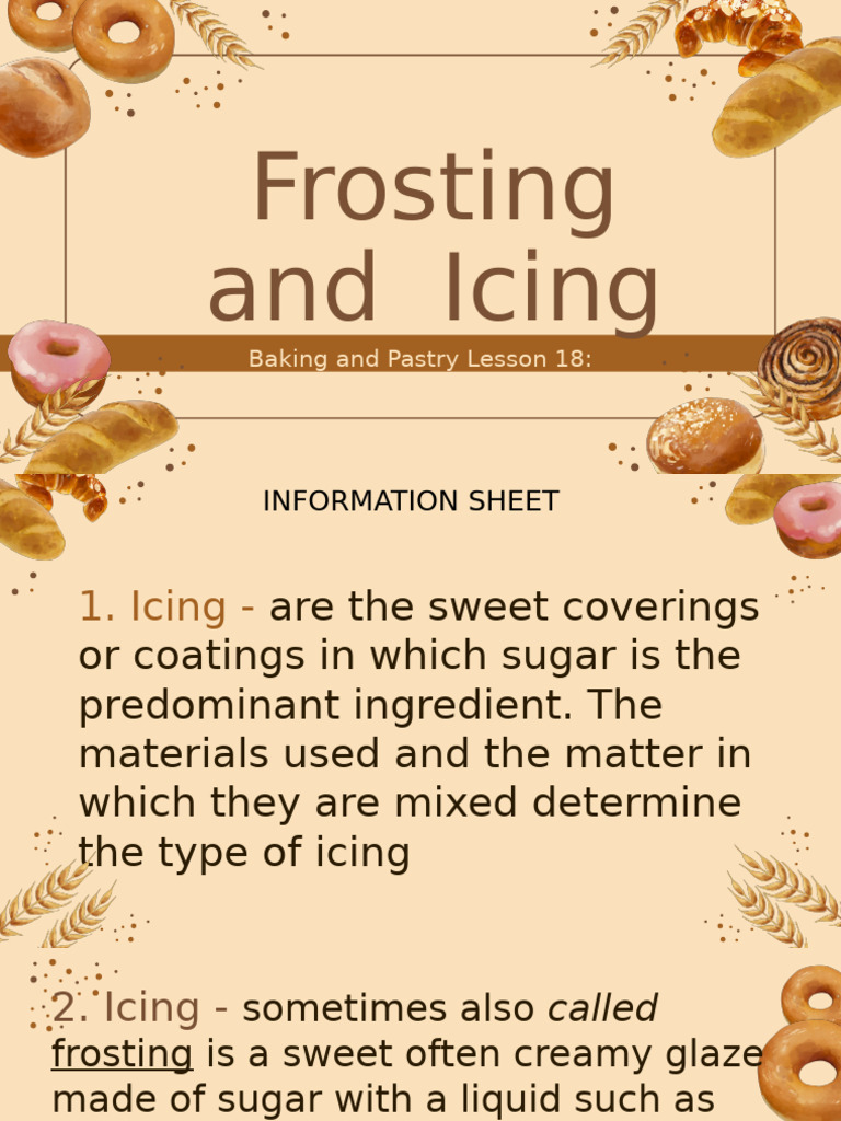 Yeast Breads and Icing Techniques | PDF | Yeast | Breads
