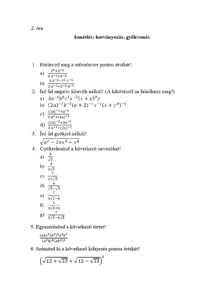 1-2. Óra 11AB em | PDF