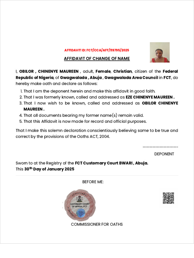 Fctcca Obilor | PDF